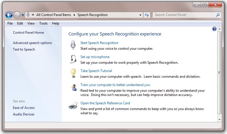 How to Enable Windows Speech Recognition (WSR) – aNewDomain